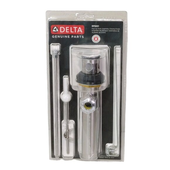 Delta | Bath | Delta Genuine Metal Popup Drain Assembly Bathroom In ...